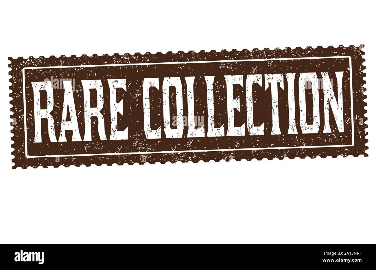 Rare collection sign or stamp on white background, vector illustration ...