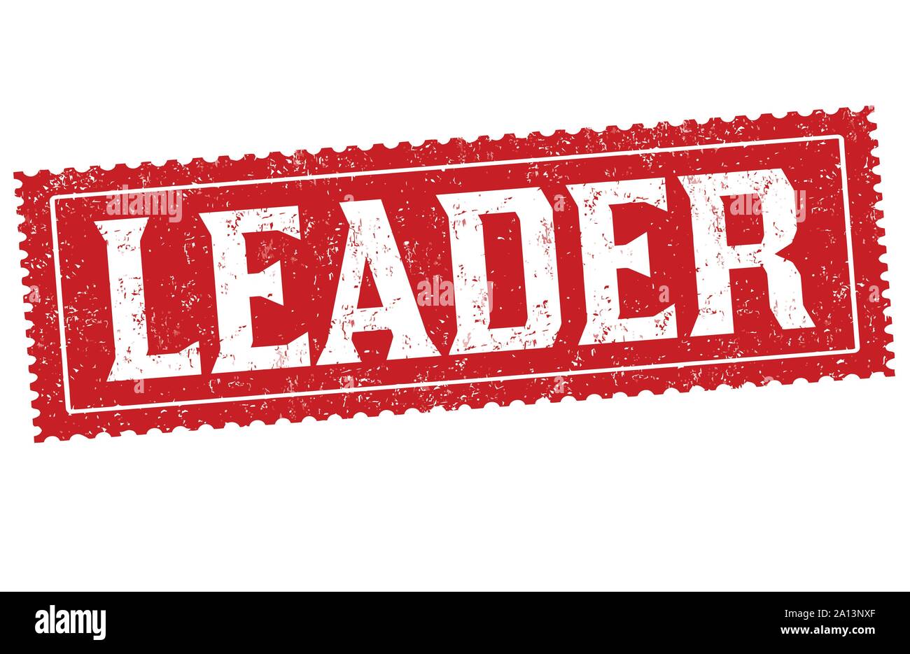 Leader sign or stamp on white background, vector illustration Stock ...