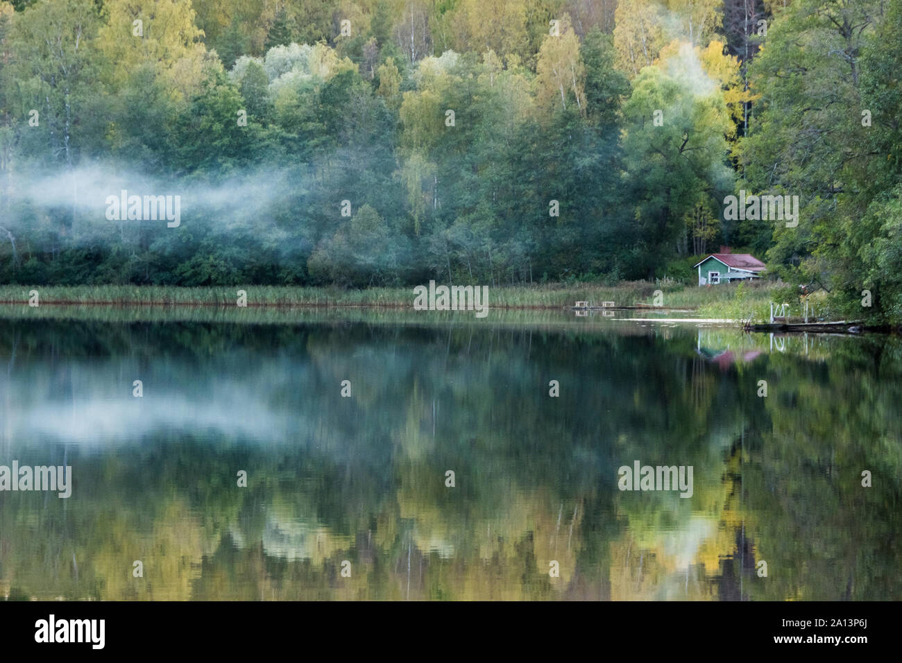 Sauna cottage finnish lake hi-res stock photography and images - Alamy