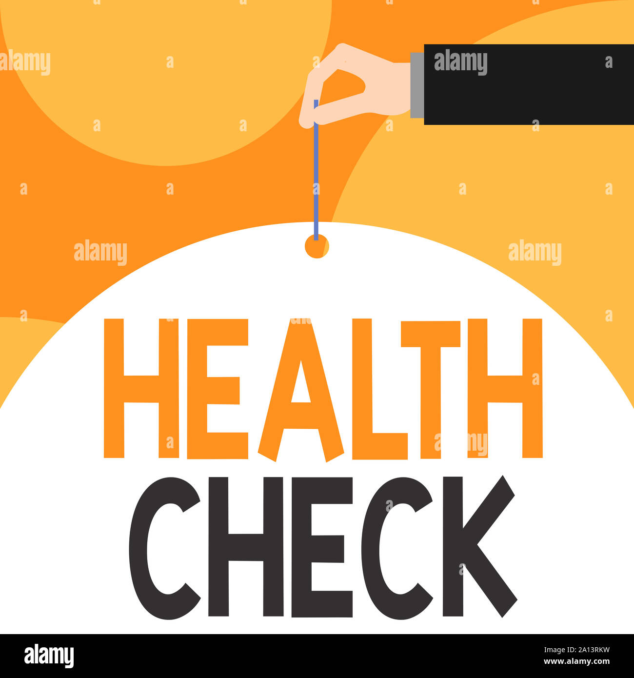 Text sign showing Health Check. Business photo showcasing Medical ...