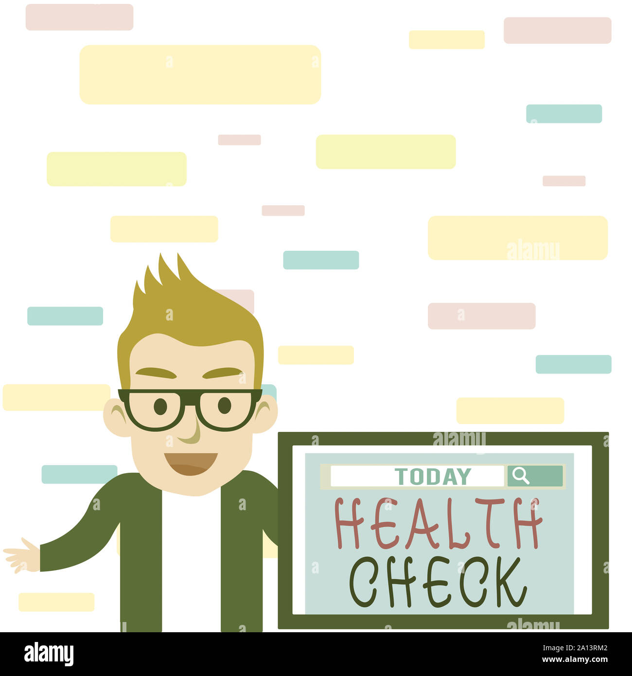 Writing note showing Health Check. Business concept for Medical ...