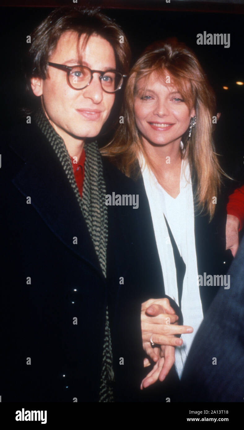 Fisher Stevens, Michelle Pfeiffer, 1990, Photo By Michael Ferguson ...