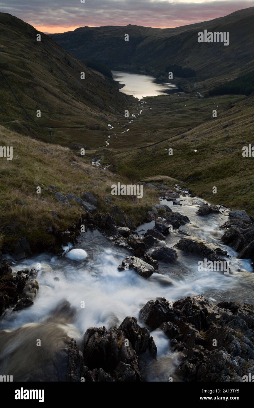 Small Water Beck flowing down to Haweswater, in the English Lake ...