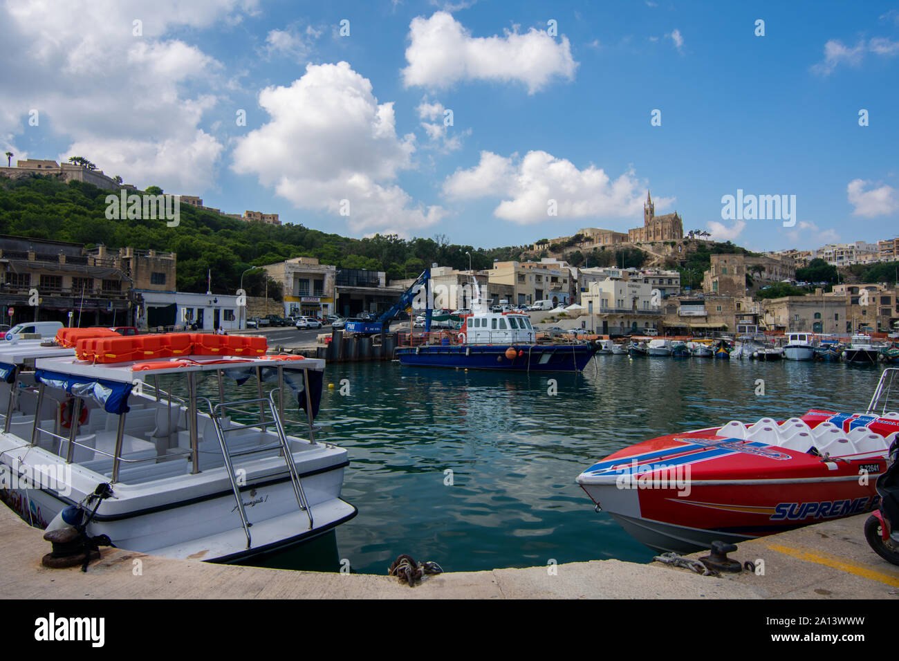 Mgarr Harbour Gozo (Malta Stock Photo - Alamy