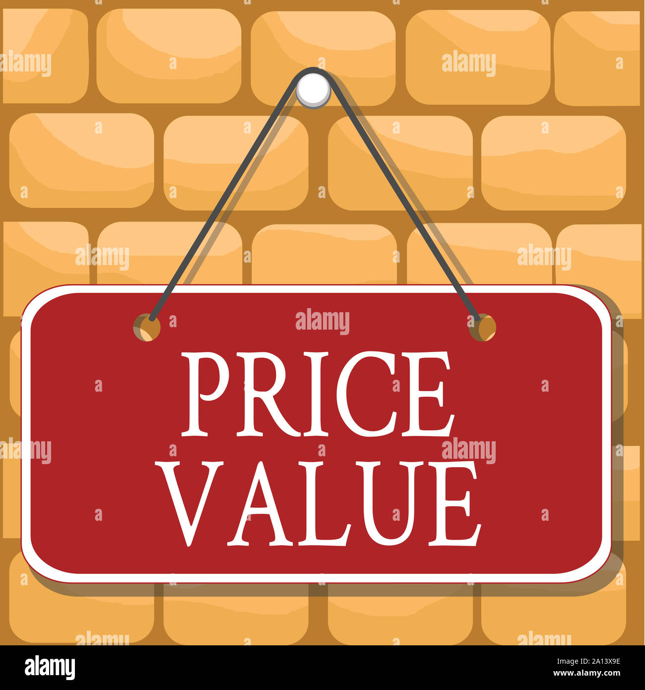 Handwriting text Price Value. Conceptual photo strategy which sets cost ...