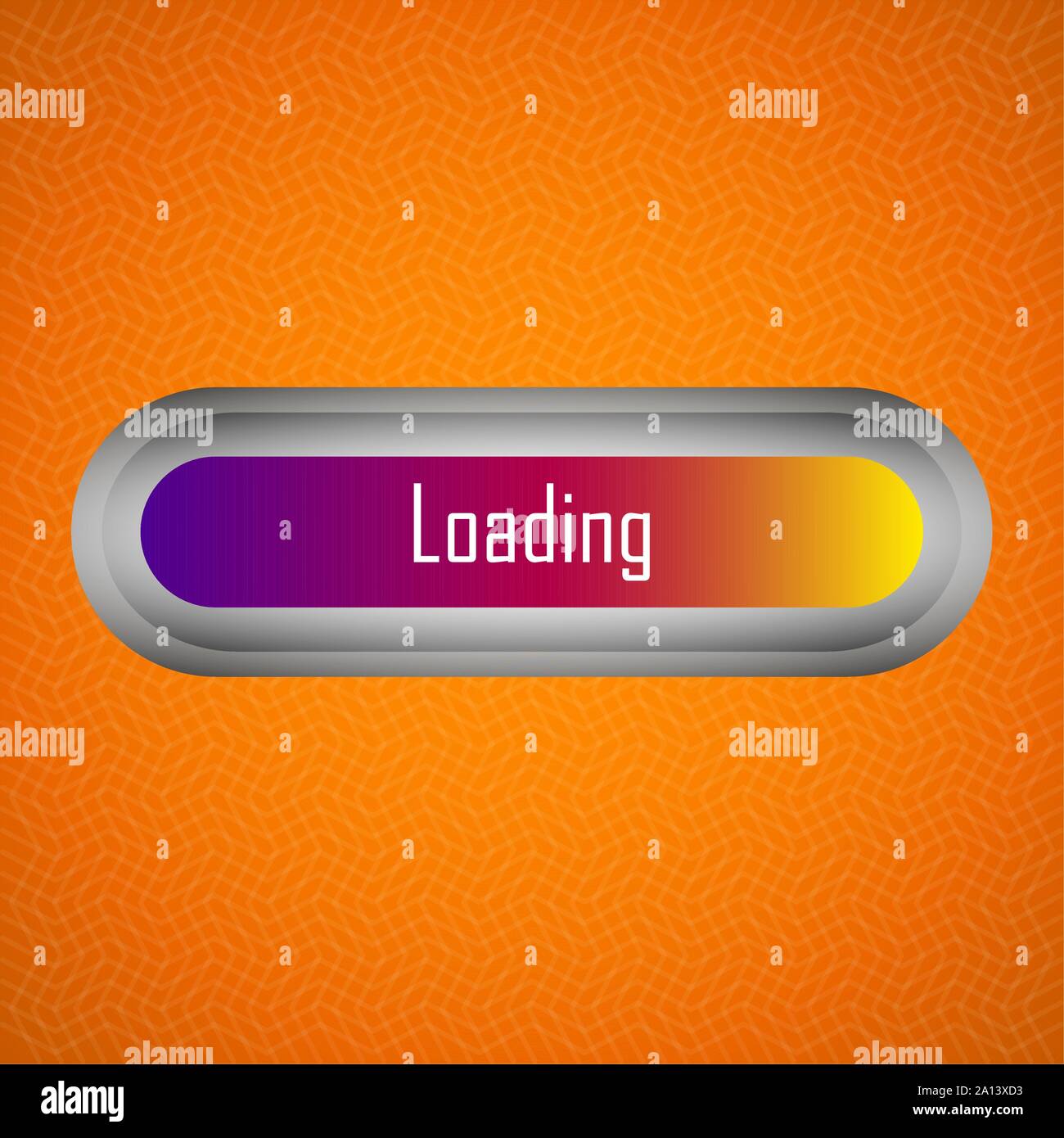 Loading bar image over a colored background - Vector Stock Vector Image ...