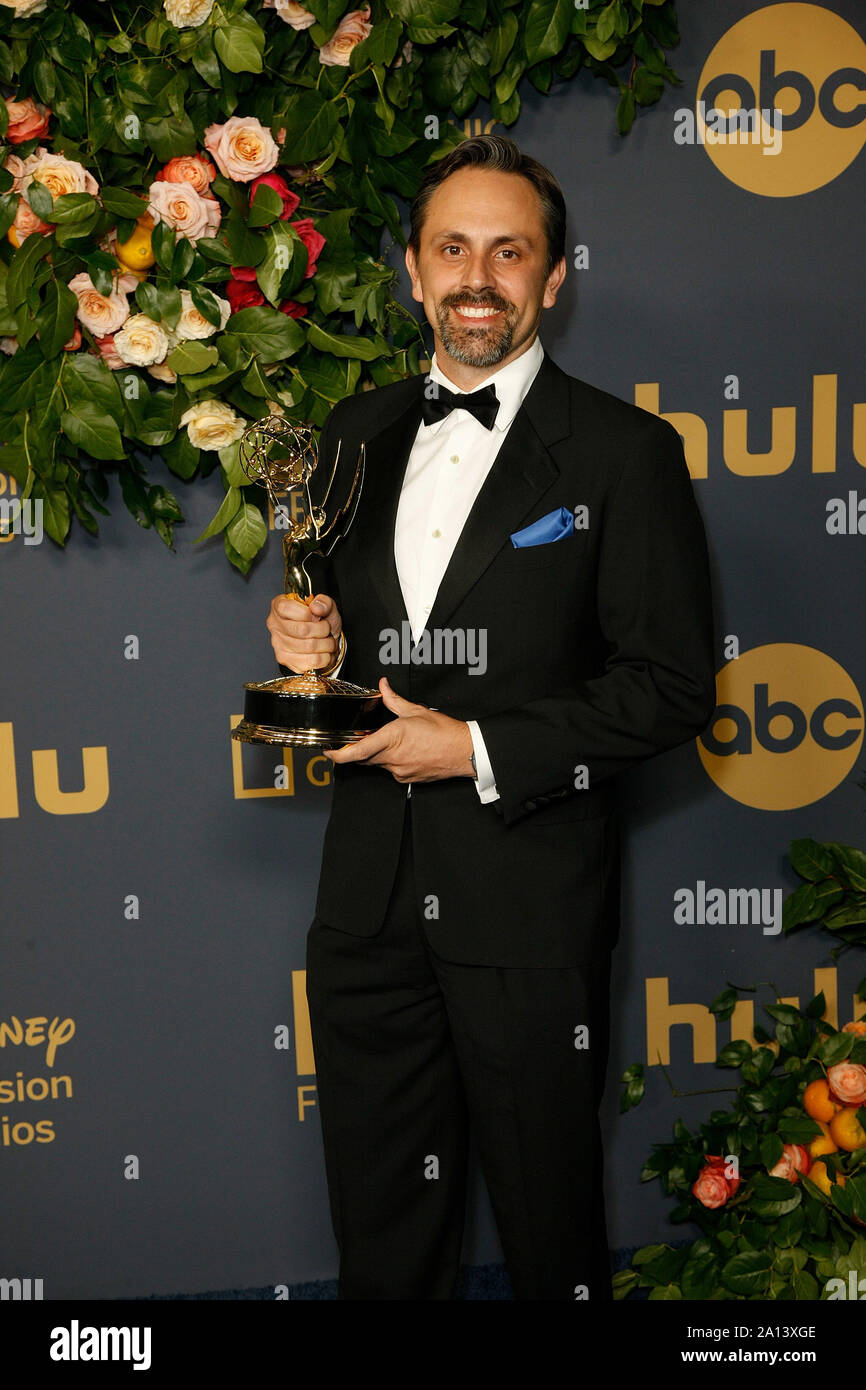 Los Angeles, USA. 22nd Sep 2019. Rob Oliver arrives at the Walt Disney ...