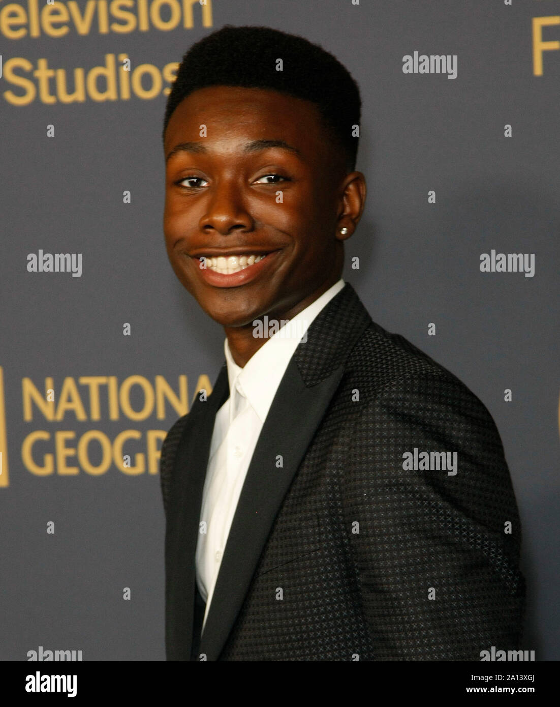 Los Angeles, USA. 22nd Sep 2019. Niles Fitch arrives at the Walt Disney ...
