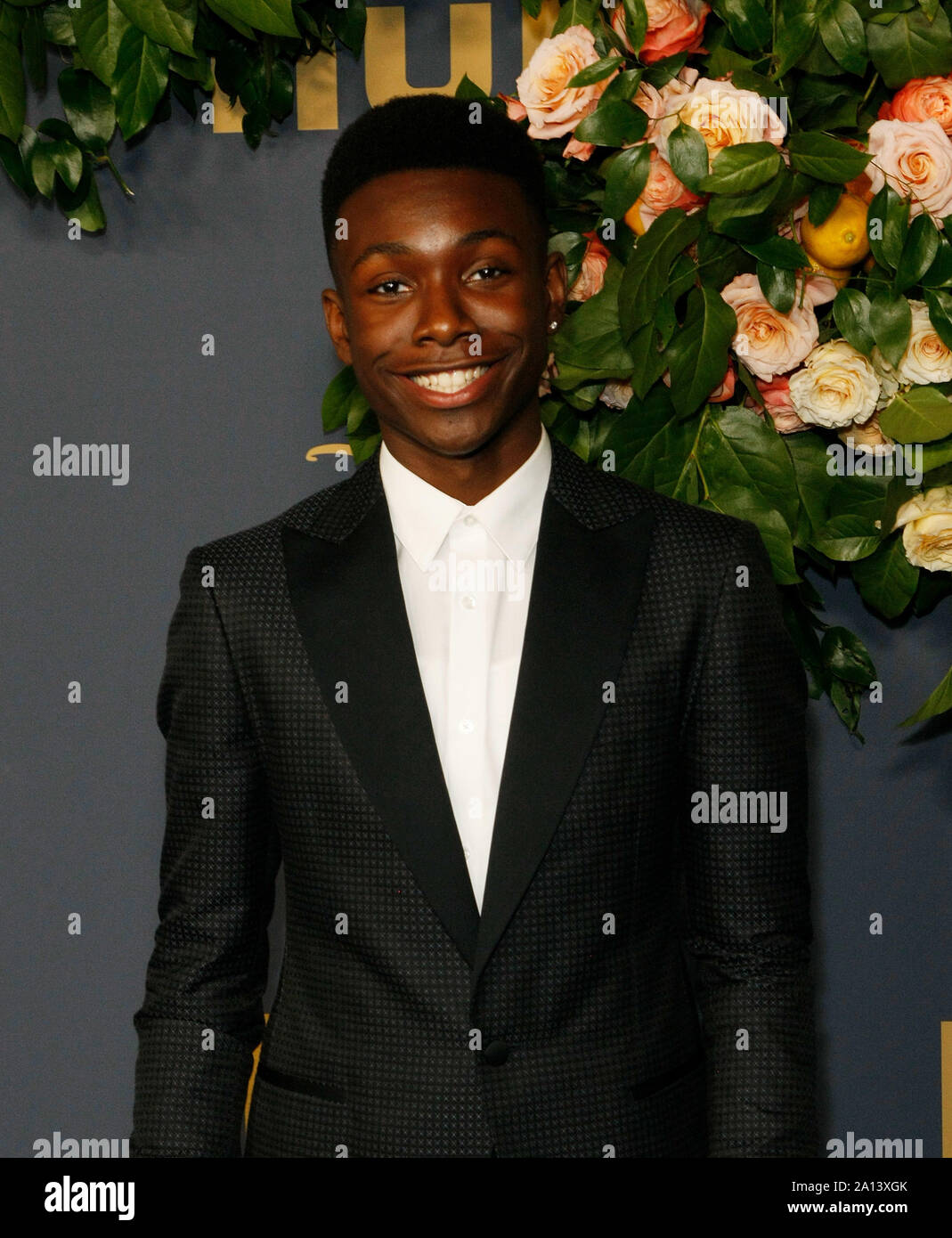 Los Angeles, USA. 22nd Sep 2019. Niles Fitch arrives at the Walt Disney ...