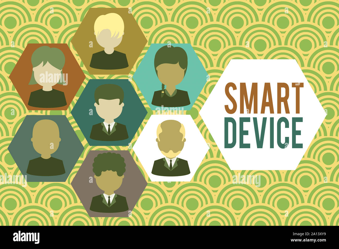 Writing Note Showing Smart Device Business Concept For Electronic Gadget That Able To Connect