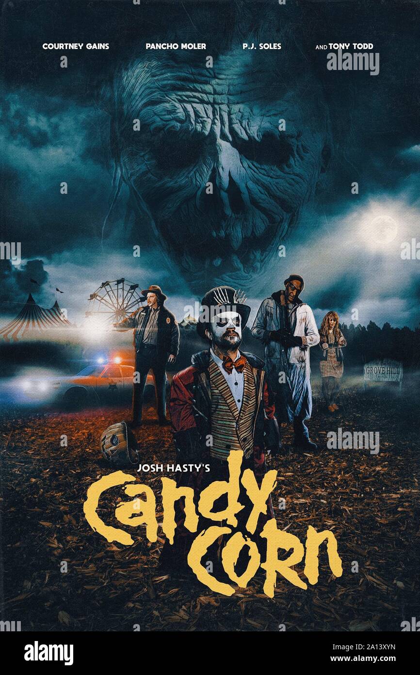 CANDY CORN, US poster, from left: Courtney Gains, Pancho Moler, Tony ...