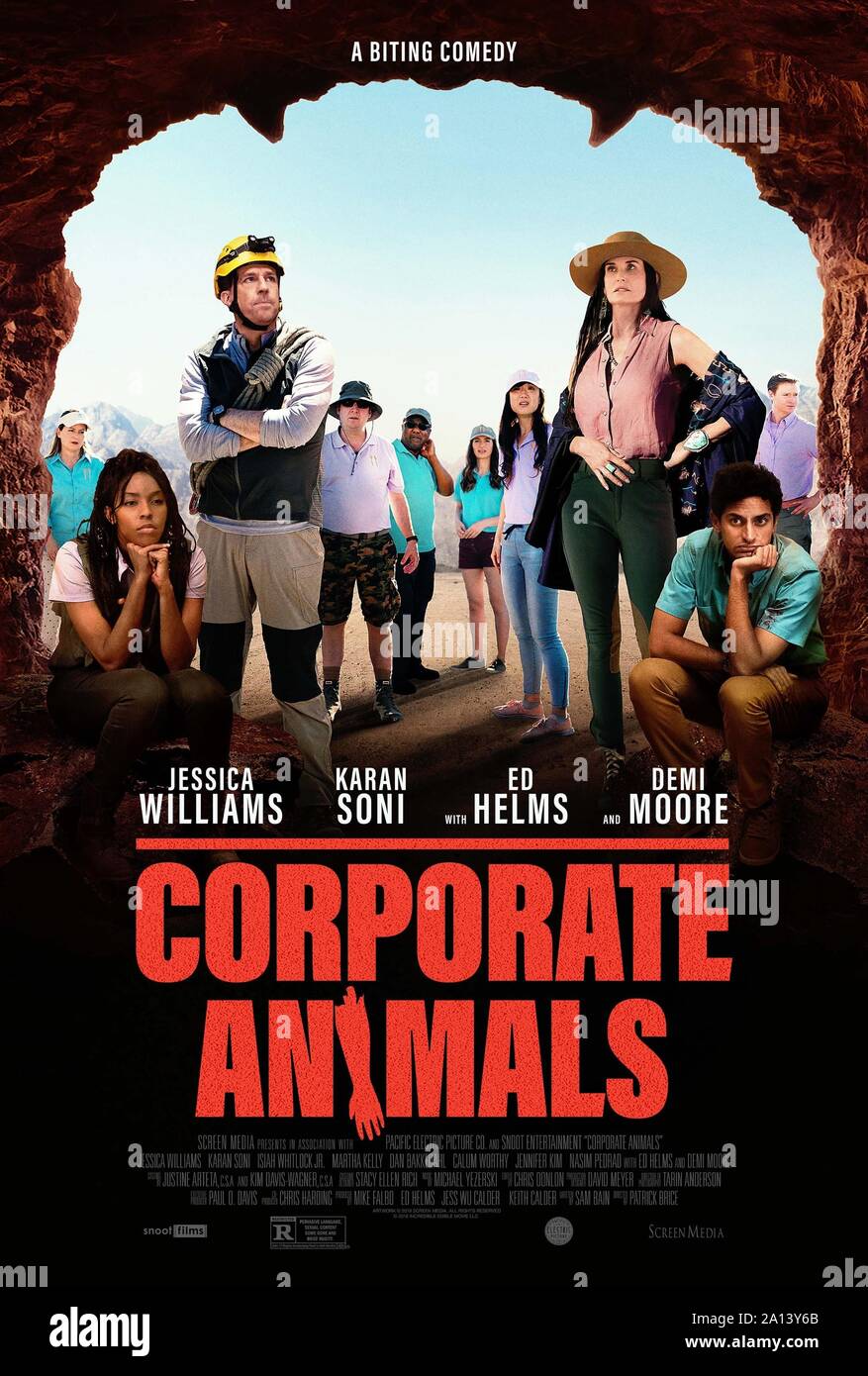 CORPORATE ANIMALS, US poster, from left: Martha Kelly, Jessica Williams ...