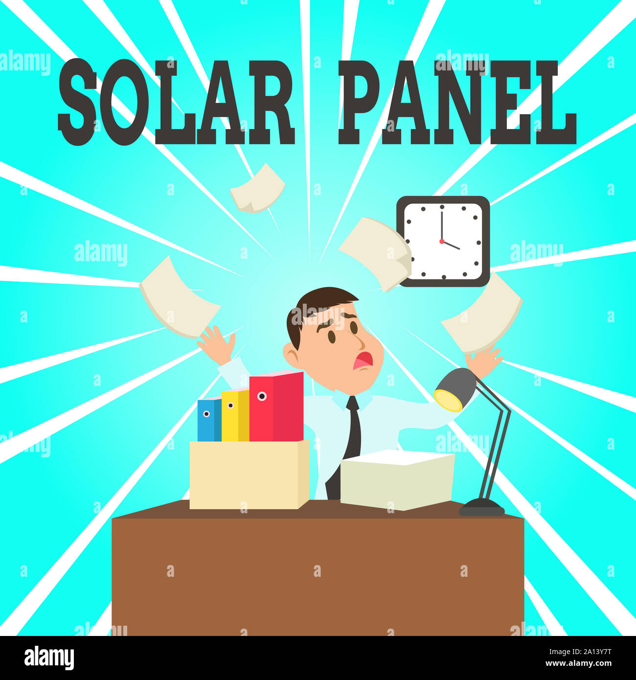 Text sign showing Solar Panel. Business photo showcasing designed to ...