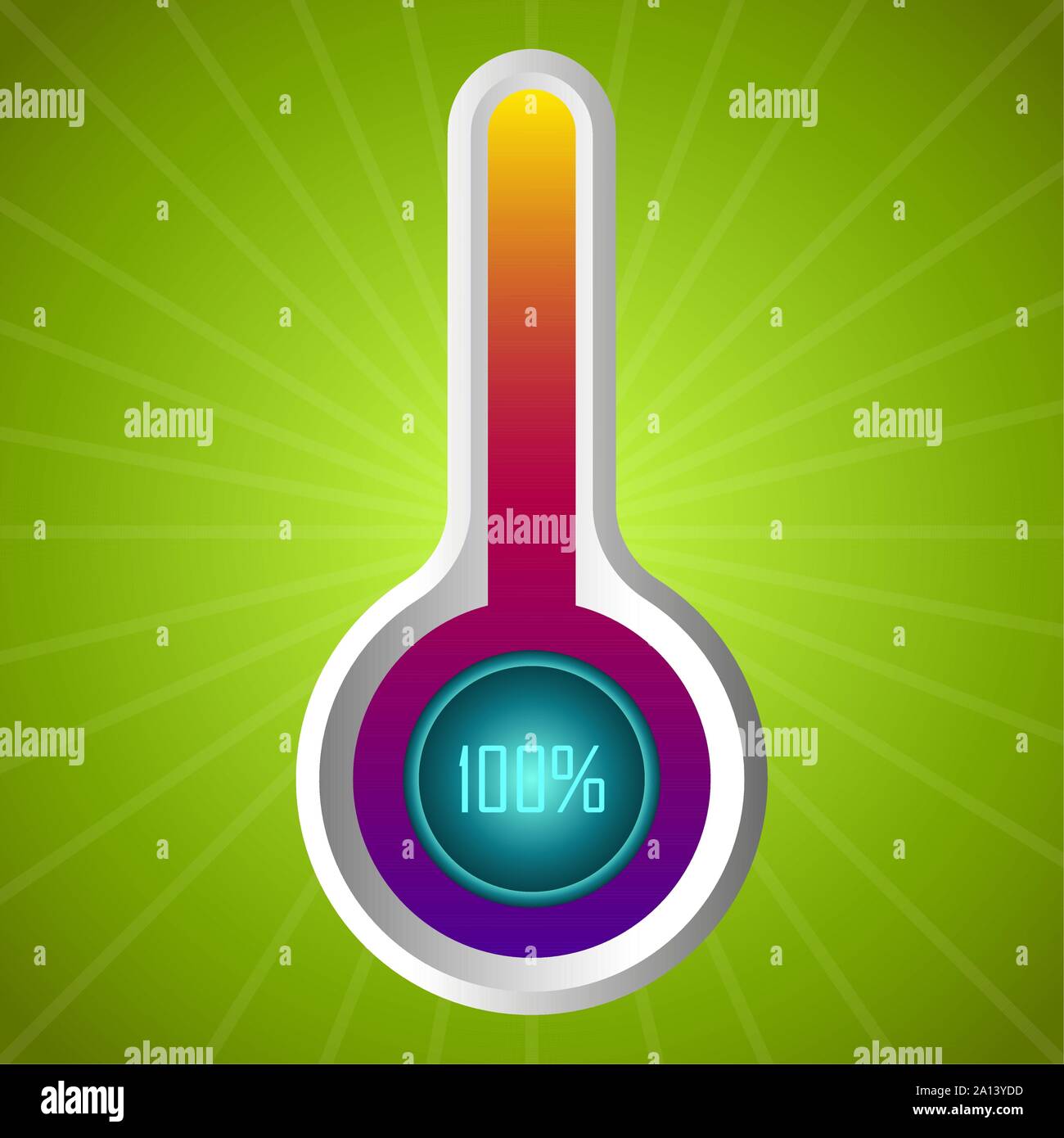 Loading bar image over a colored background - Vector Stock Vector Image ...