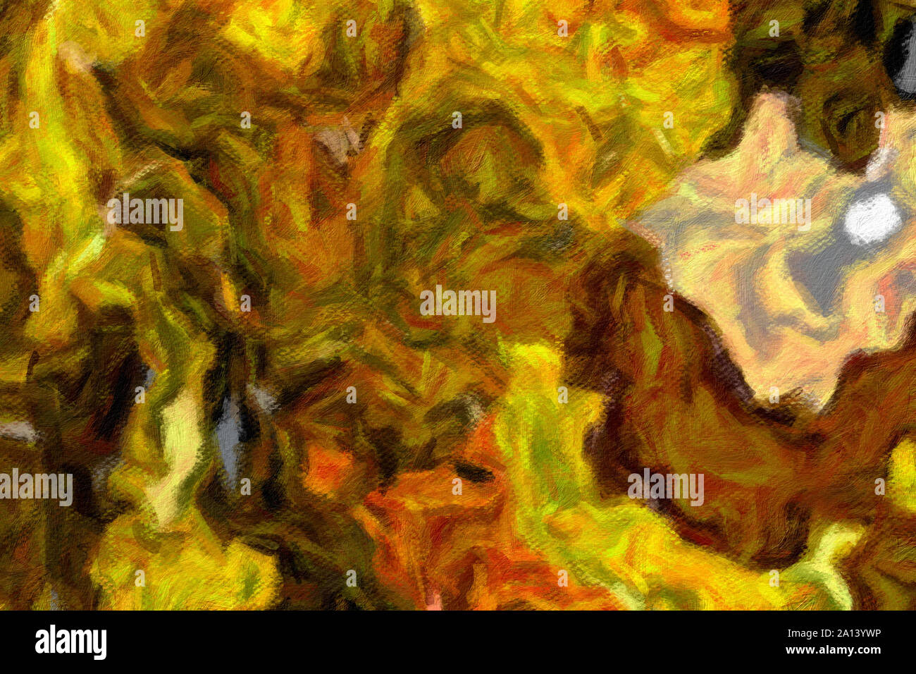 Abstract artwork aesthetic design with messy oil paint strokes, art ...