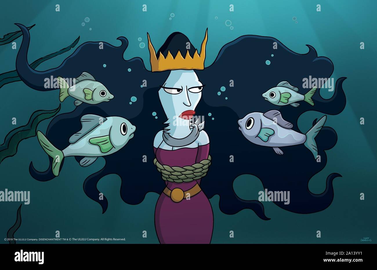 DISENCHANTMENT, Queen Oona (voiced by Tress MacNeille), (Season 1, ep ...