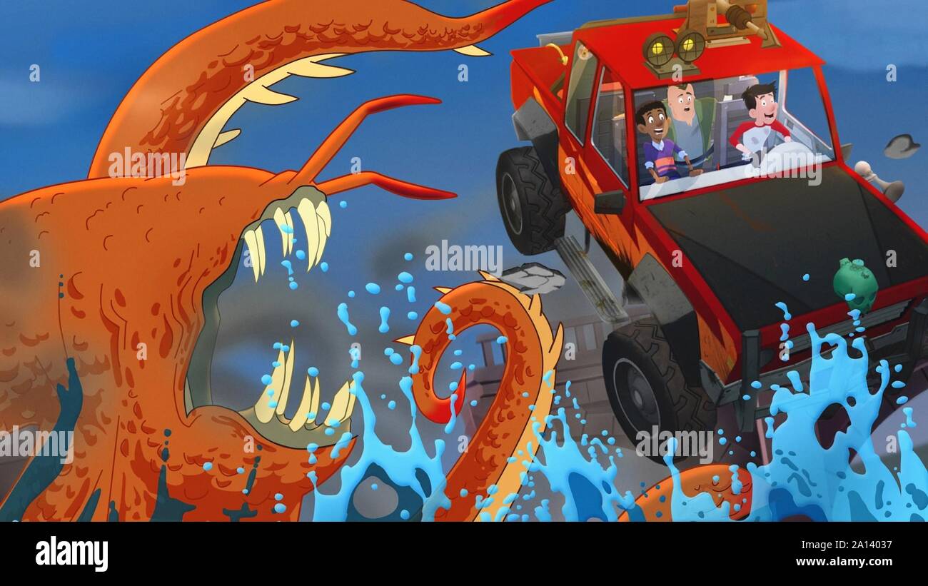 THE LAST KIDS ON EARTH, from left: Quint Baker (voice: Garland Whitt ...