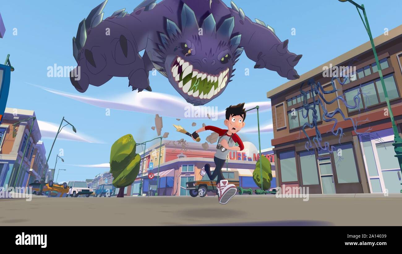 THE LAST KIDS ON EARTH, from left: Blarg, Jack Sullivan (voice: Nick ...