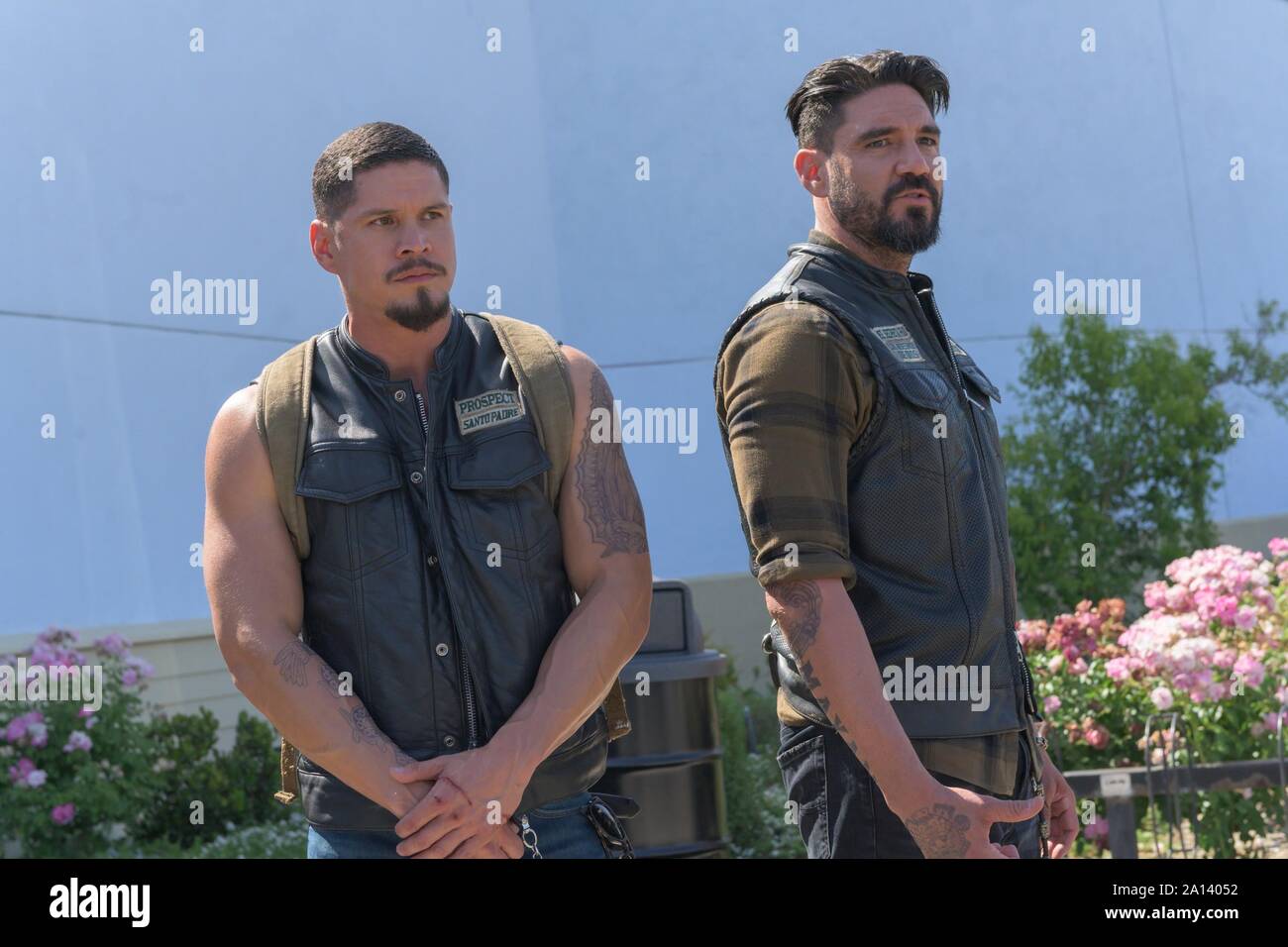 MAYANS, M.C., from left: JD Pardo, Clayton Cardenas in 'Xaman-Ek ...