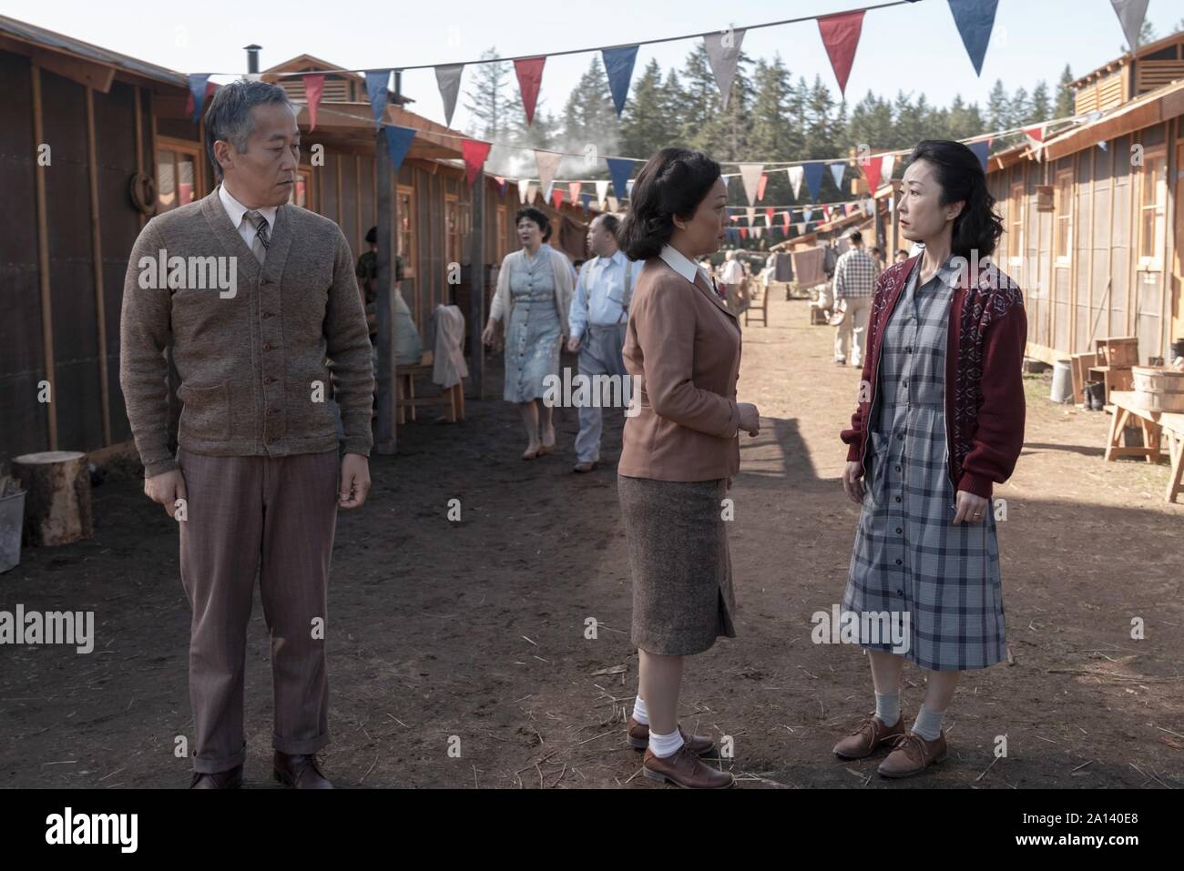 THE TERROR, (aka THE TERROR: INFAMY), from left: Hira Ambrosino, Naoko Mori, Shingo Usami ...