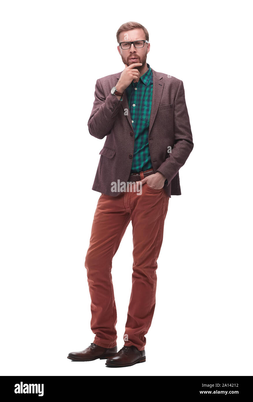 Thoughtfully forward hi-res stock photography and images - Alamy