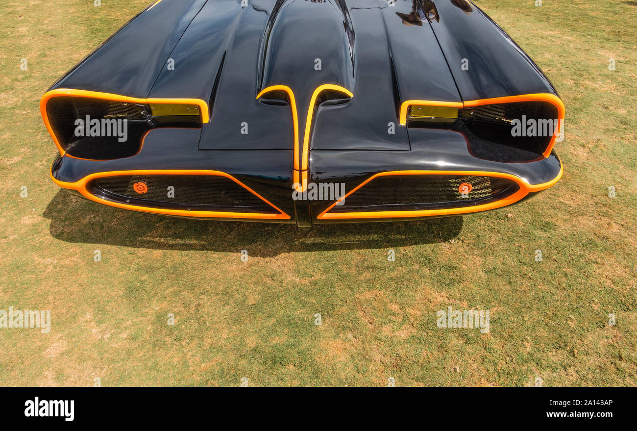 Front of George Barris' Batmobile designed exclusively for the 1966 ...