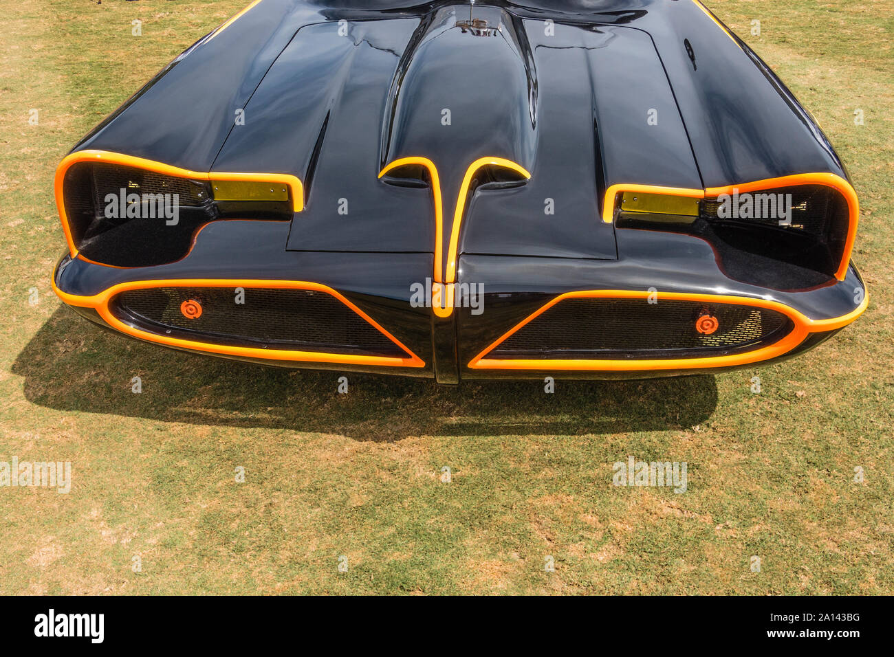 Front of George Barris' Batmobile designed exclusively for the 1966 ...
