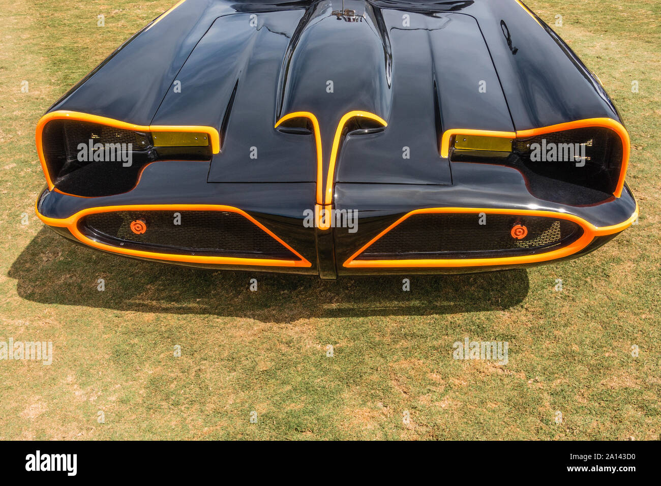 Front of George Barris' Batmobile designed exclusively for the 1966 ...