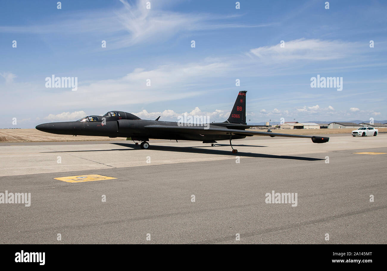 A two-seater TU-25 at Beale Air Force Base, California Stock Photo - Alamy