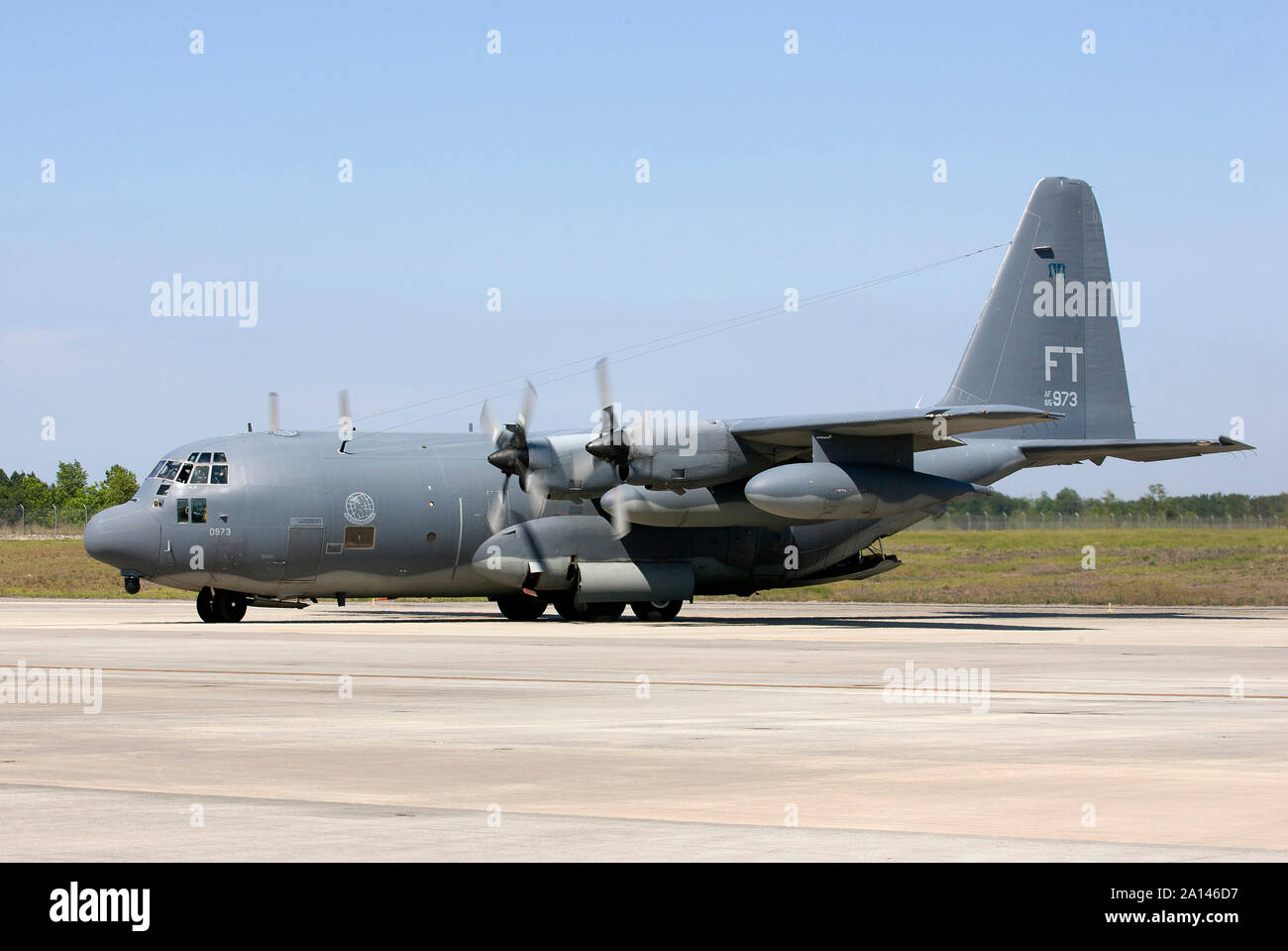 A HC-130P Combat King of the 71st RQS at Moody Air Force Base, Georgia ...