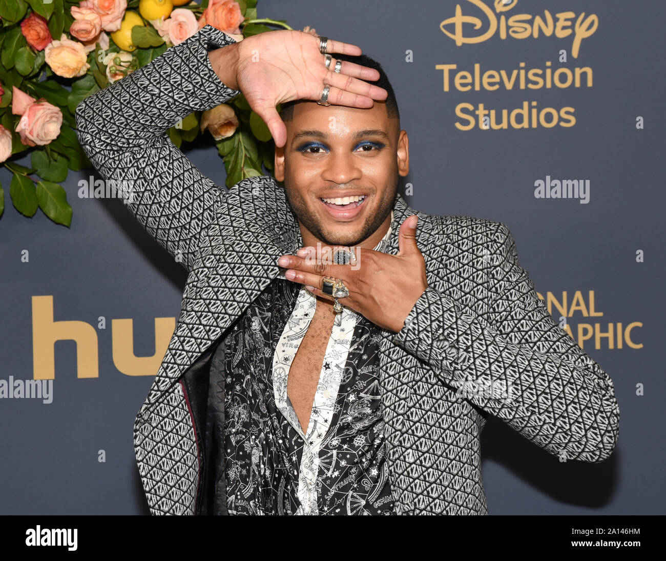 Los Angeles, California, USA. 22nd Sep, 2019. Ryan Jamaal Swain. Walt Disney Television 2019 ...