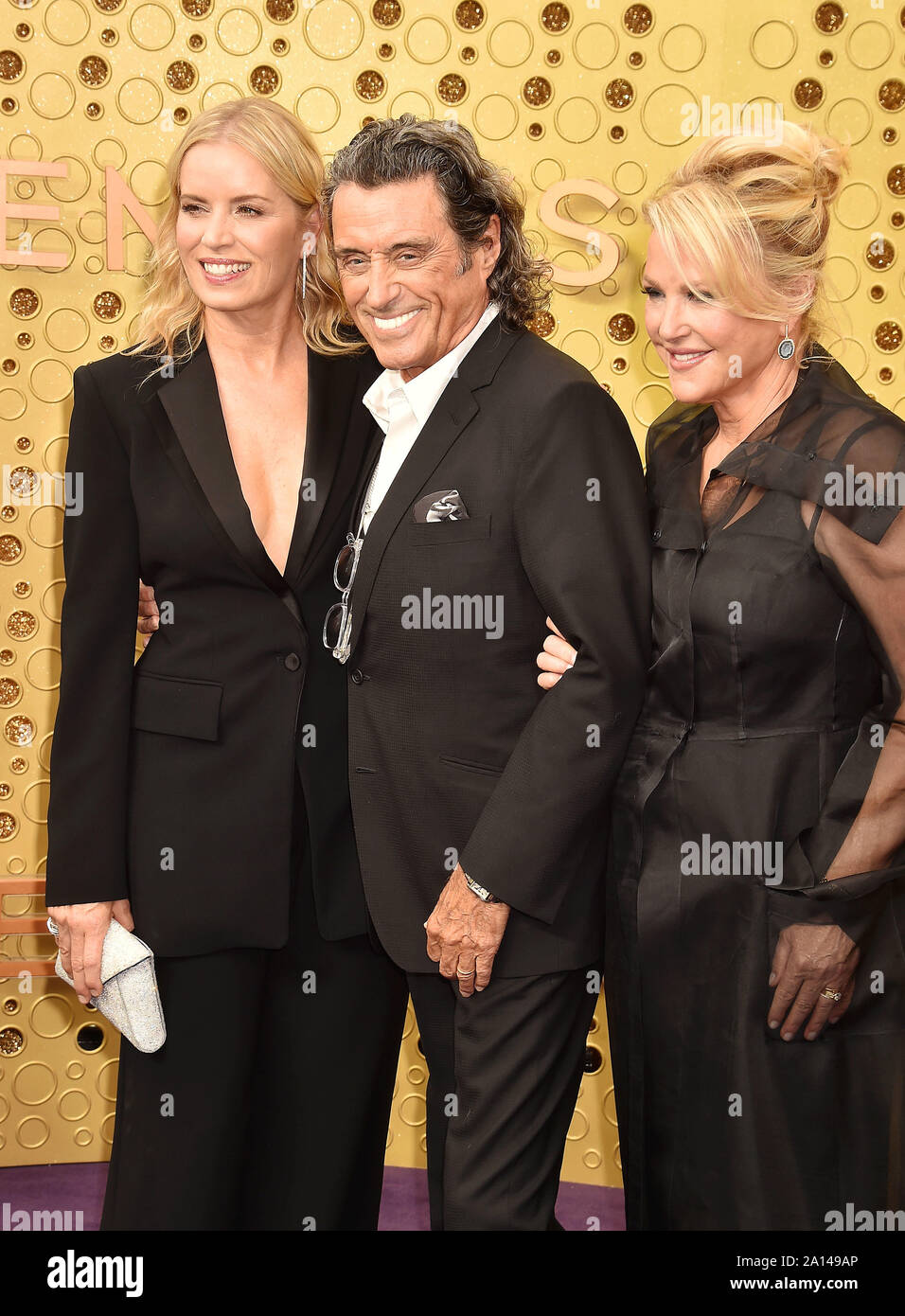 LOS ANGELES, CA - SEPTEMBER 22: (L-R) Kim Dickens, Ian McShane and Gwen ...