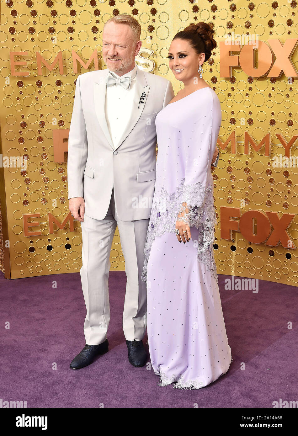 LOS ANGELES, CA - SEPTEMBER 22: Jared Harris and Allegra Riggio attend ...