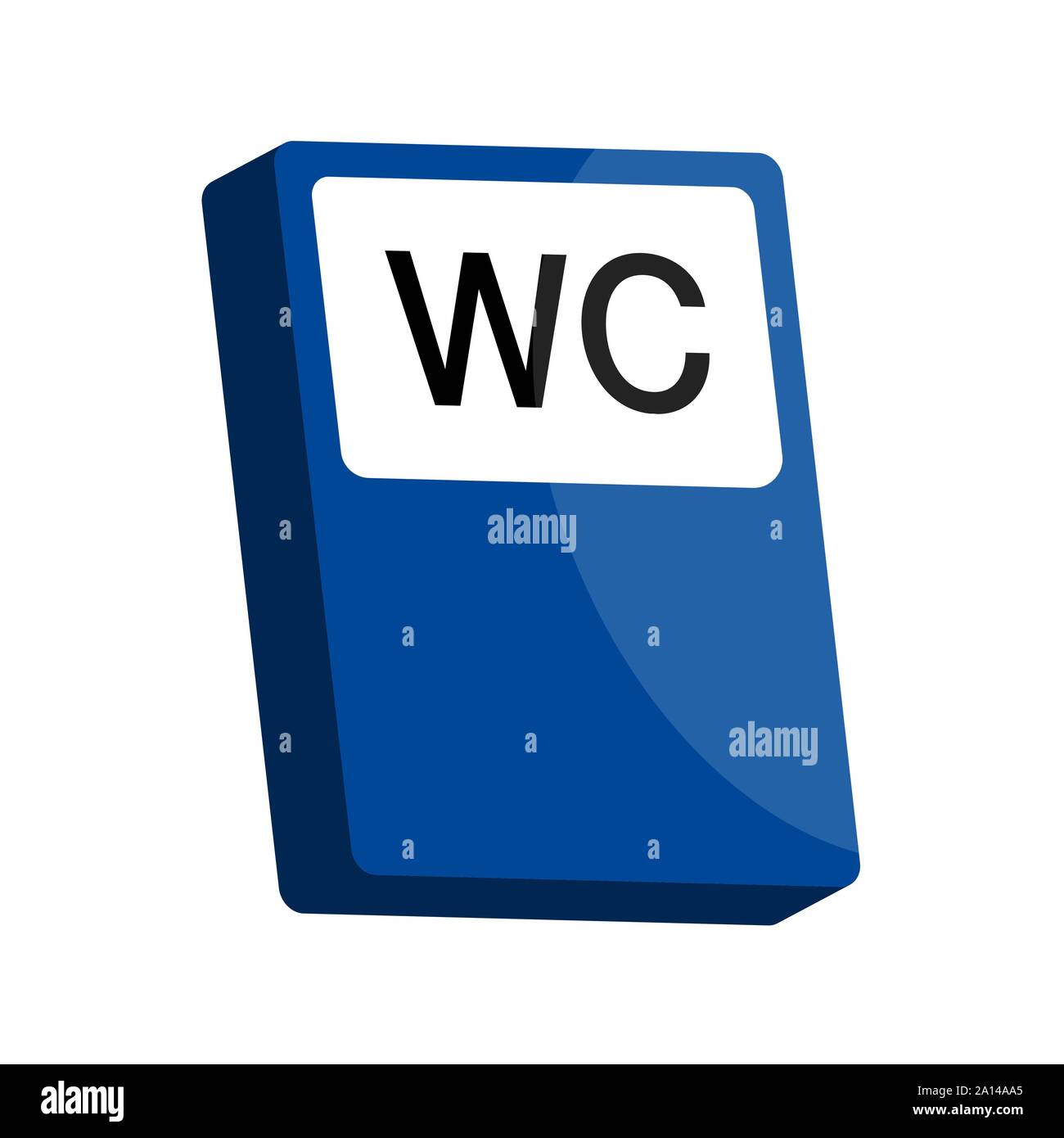 Isolated 3D traffic signal. WC sign - Vector Stock Vector Image & Art ...