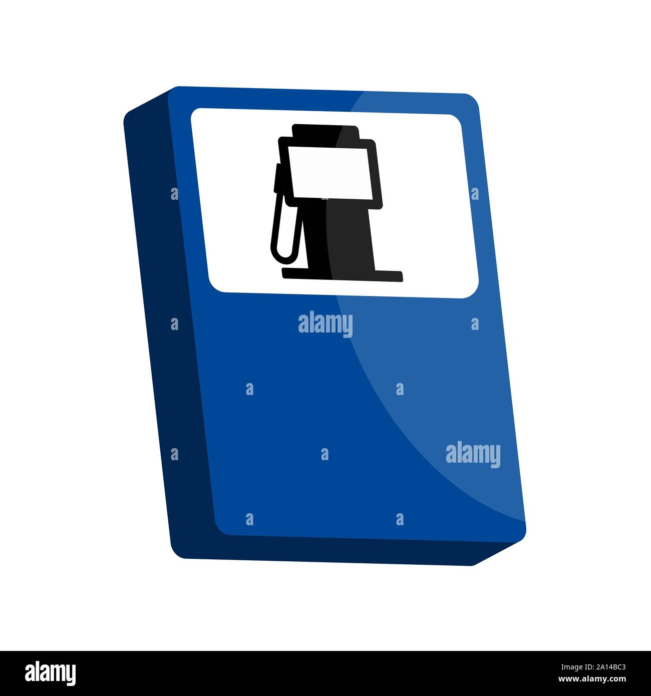 Isolated 3D traffic signal. Gas, dieses fuel sign - Vector Stock Vector ...