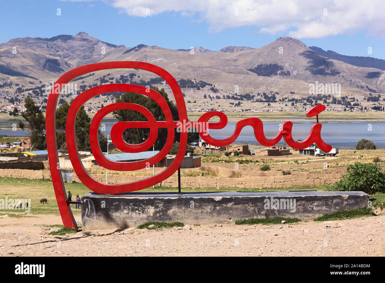 Peru bolivia border hi-res stock photography and images - Alamy