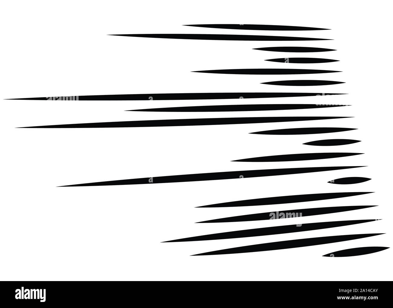 3D Abstract lines. Dynamic straight burst lines in perspective. Radial ...