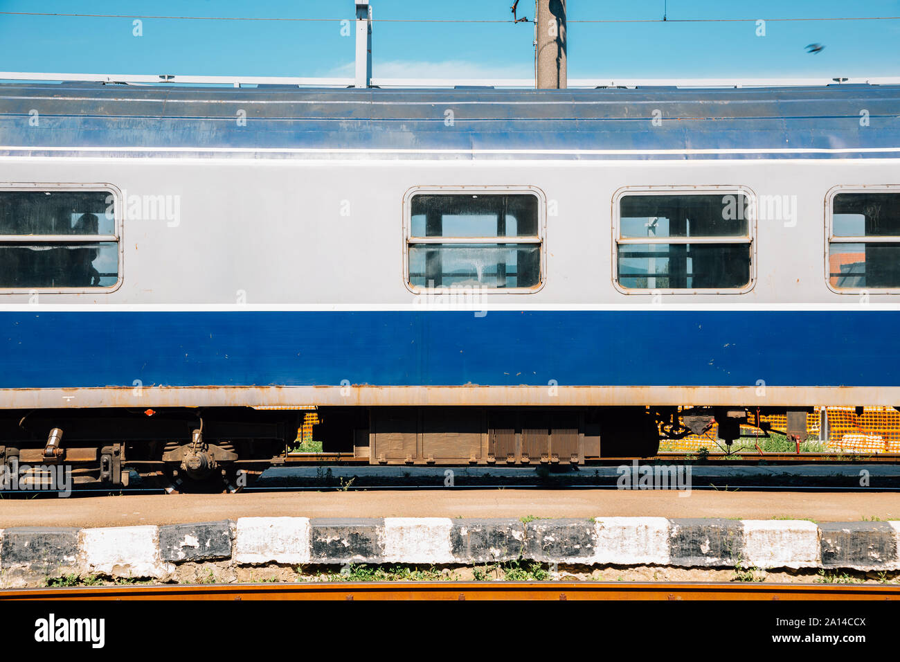 Modern train romania hi-res stock photography and images - Alamy