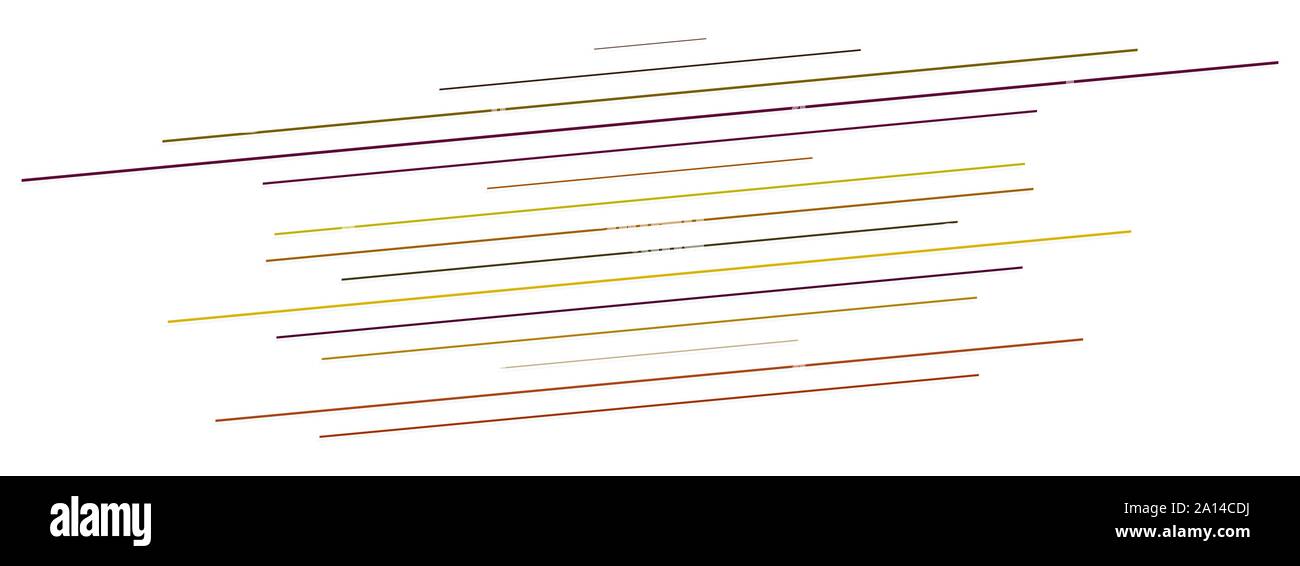 3D Abstract lines. Dynamic straight burst lines in perspective. Radial ...