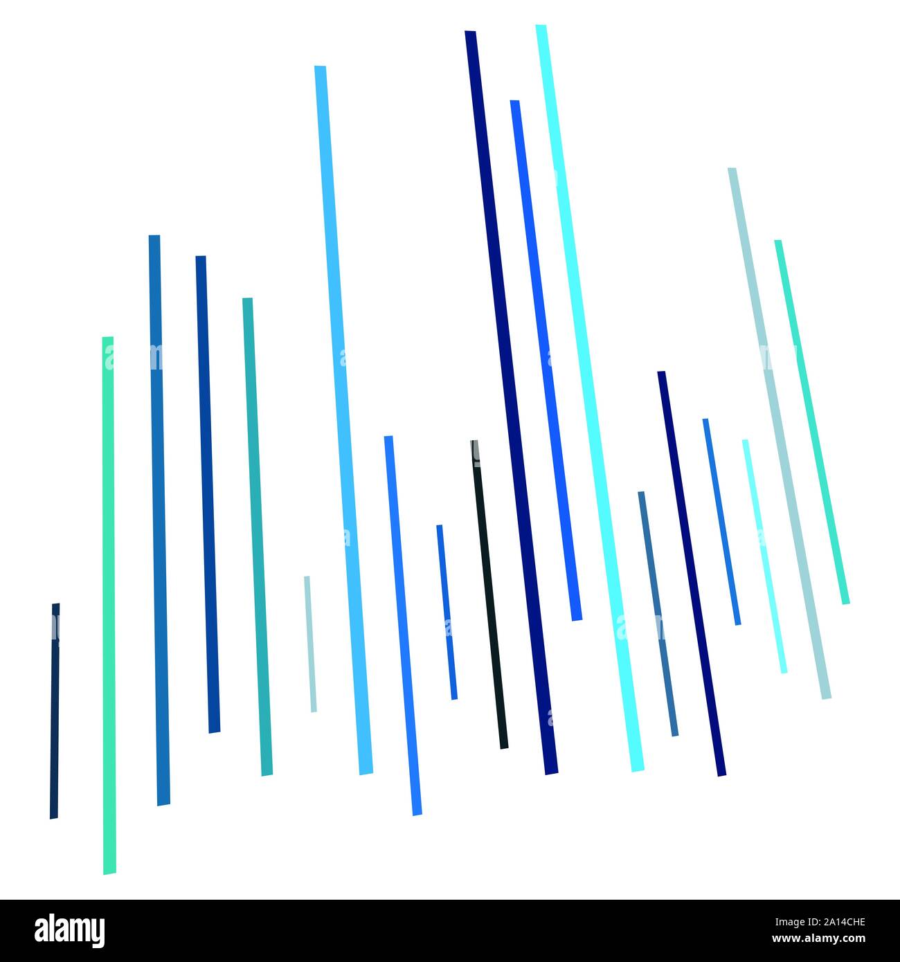 3D Abstract lines. Dynamic straight burst lines in perspective. Radial ...