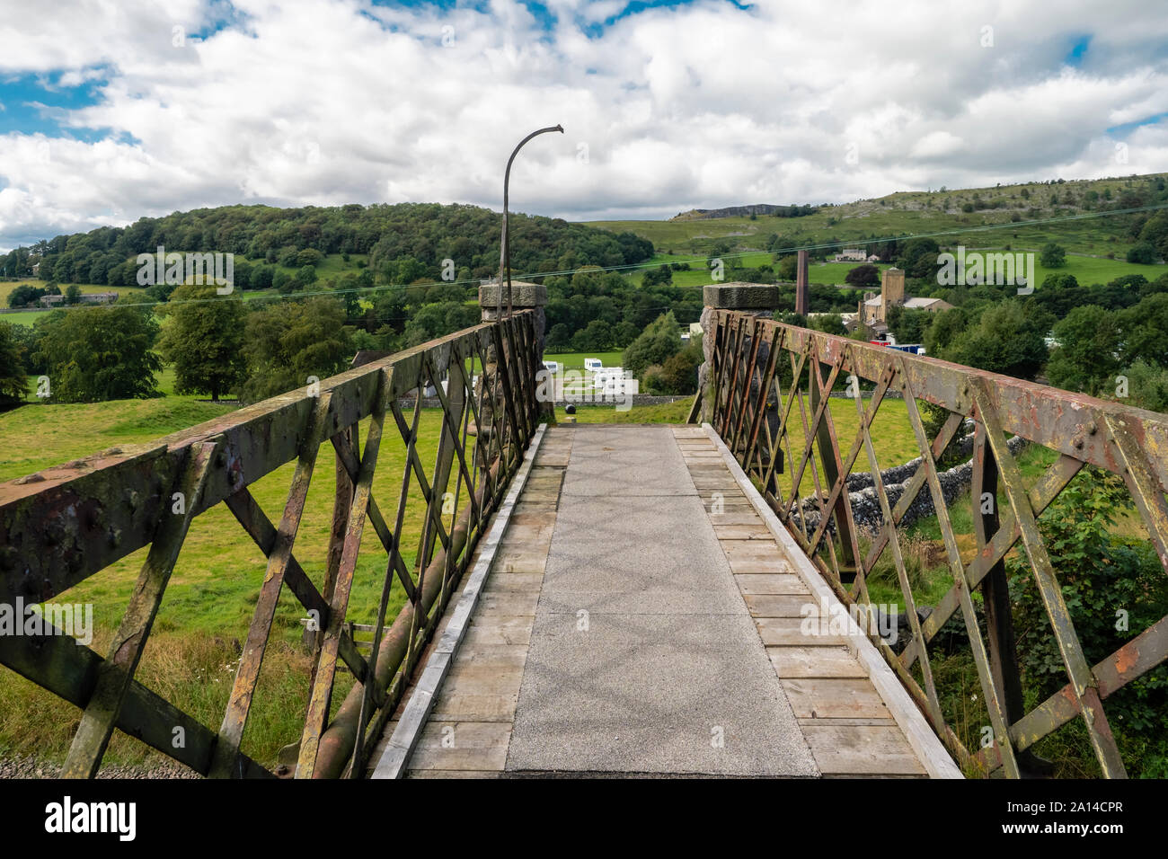 Settle in Craven in the Yorkshire Dales Stock Photo - Alamy