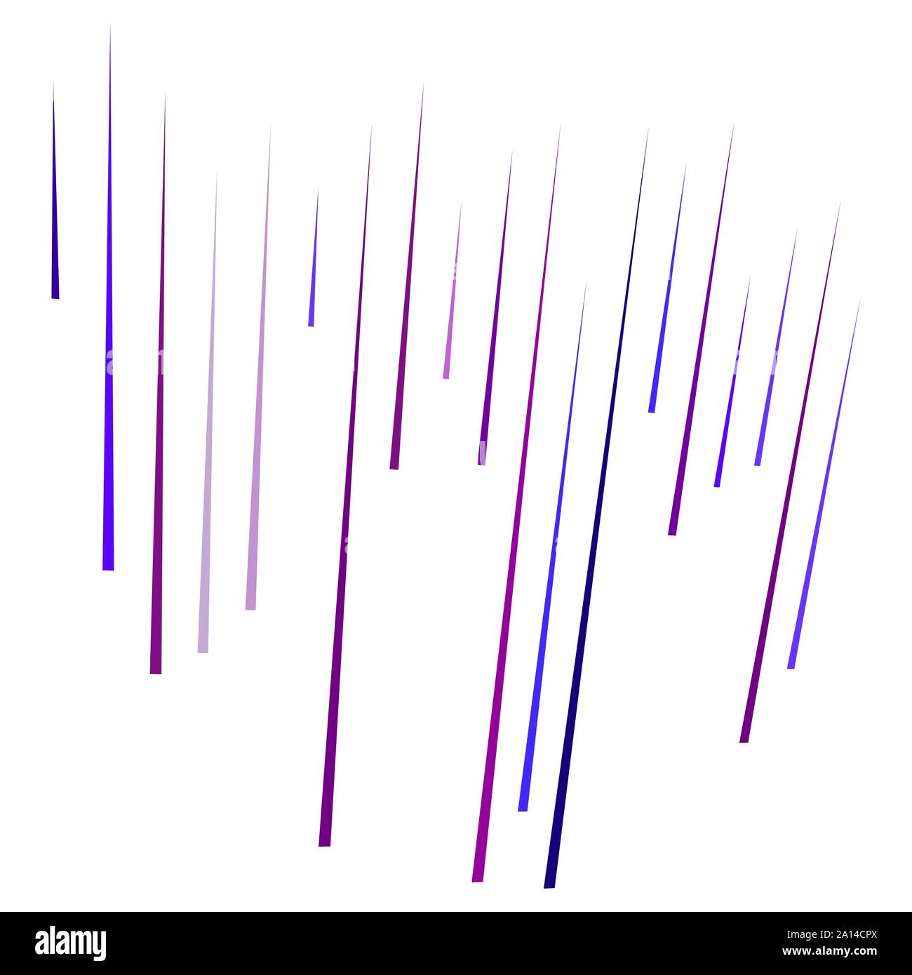 3D Abstract lines. Dynamic straight burst lines in perspective. Radial ...