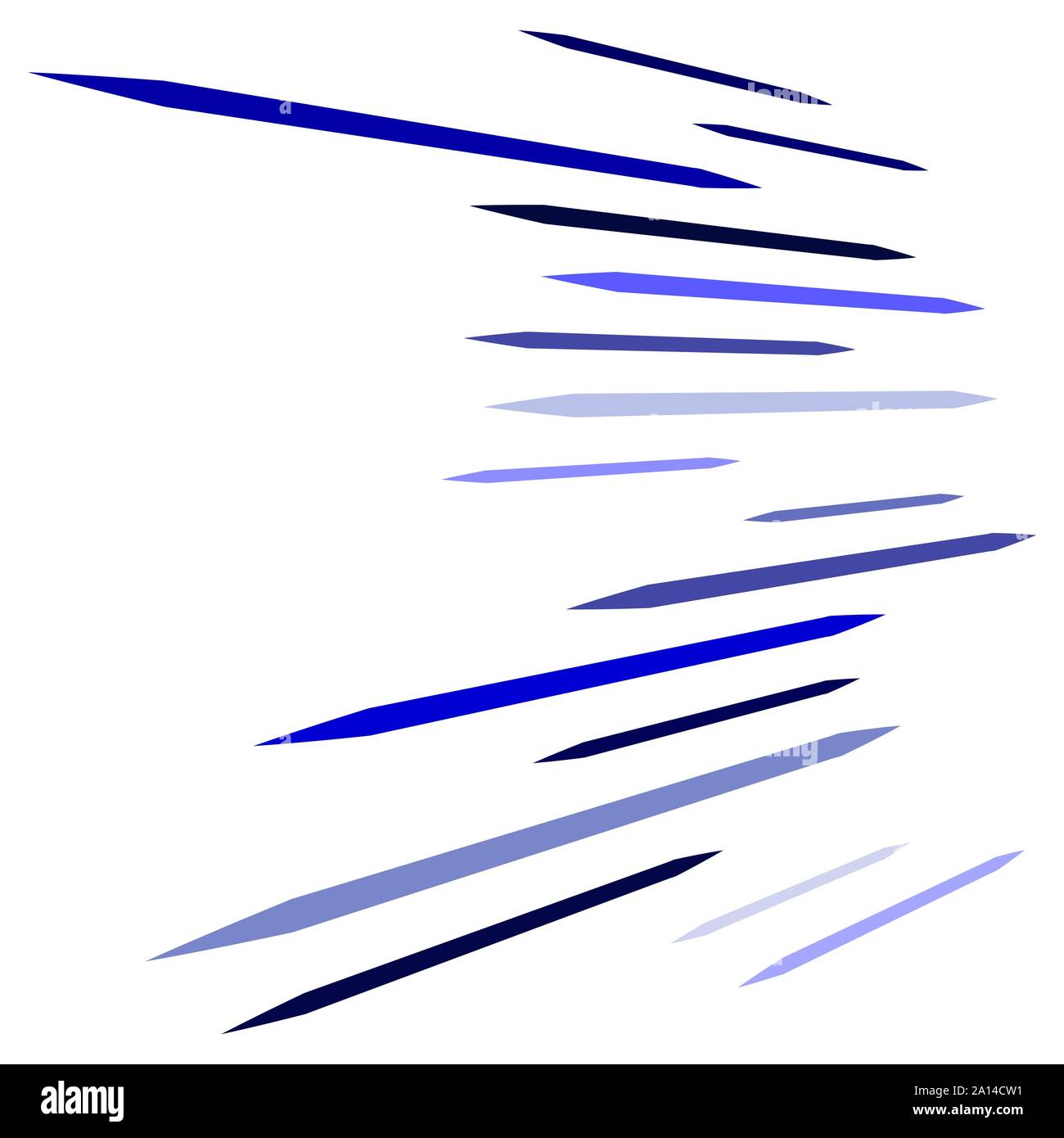 3D Abstract lines. Dynamic straight burst lines in perspective. Radial ...