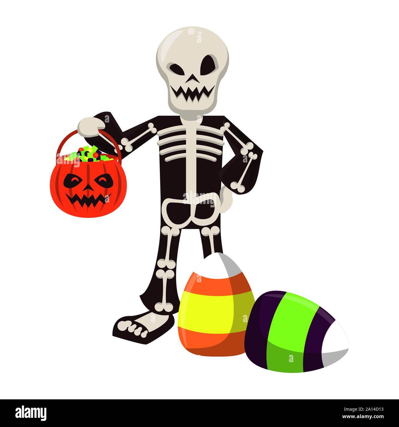 Skeleton costume and eating hi-res stock photography and images - Alamy