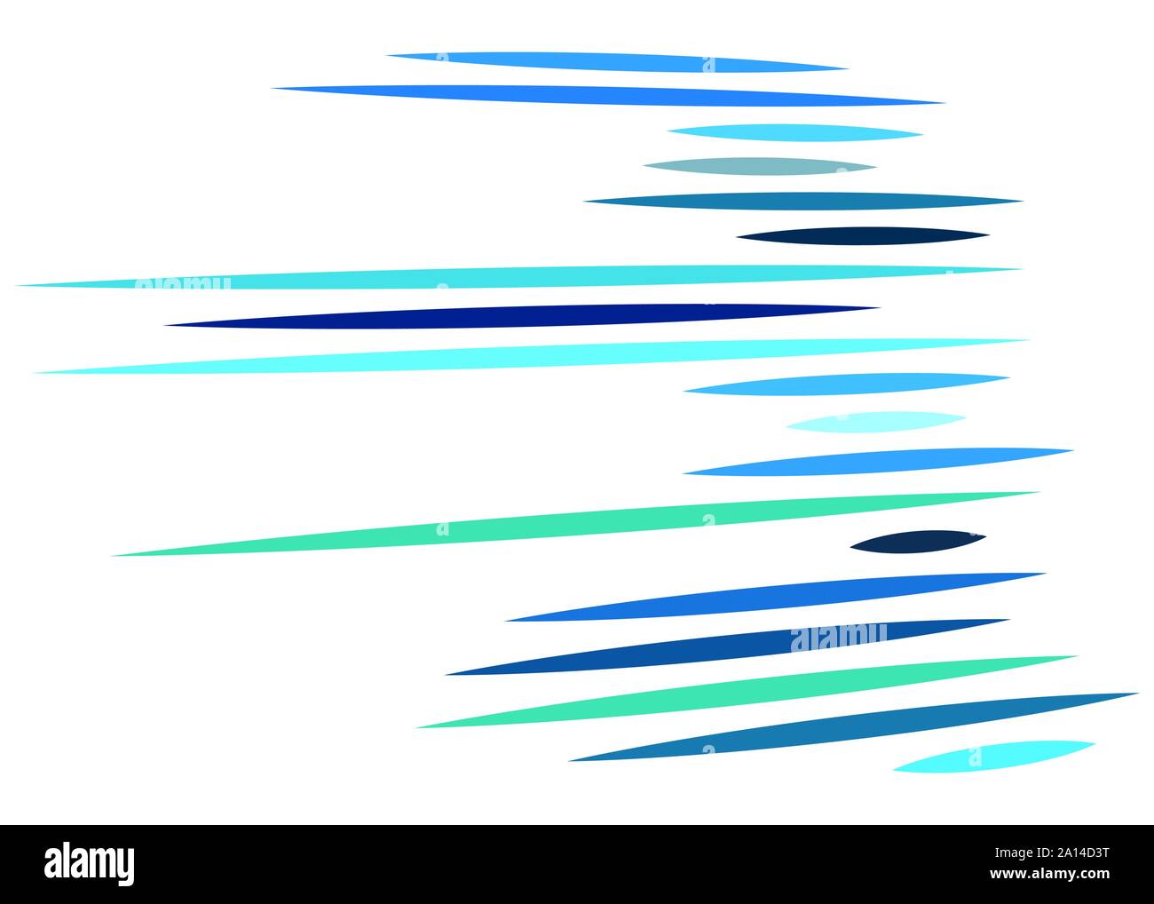 3D Abstract lines. Dynamic straight burst lines in perspective. Radial ...
