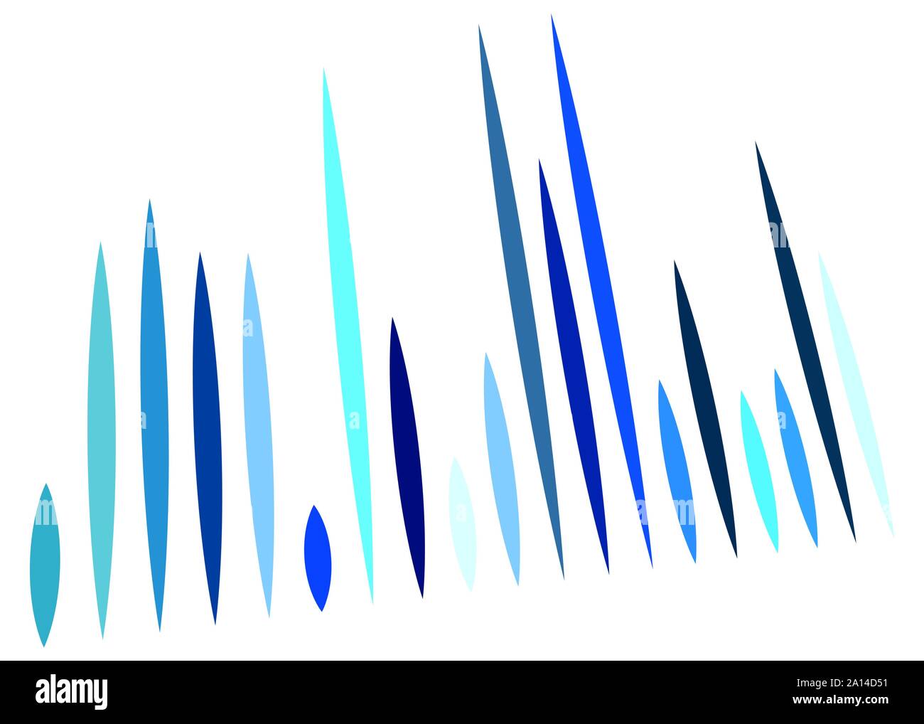 3D Abstract lines. Dynamic straight burst lines in perspective. Radial ...