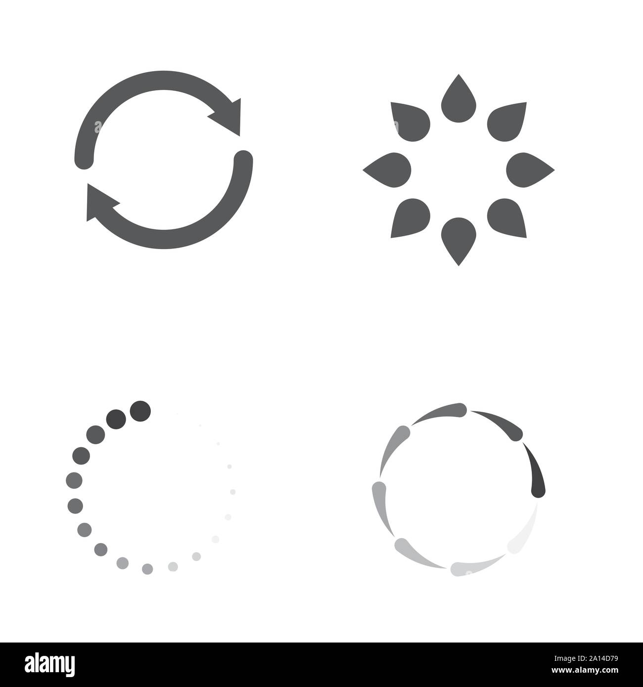 Loading vector icon illustration design template Stock Vector Image ...