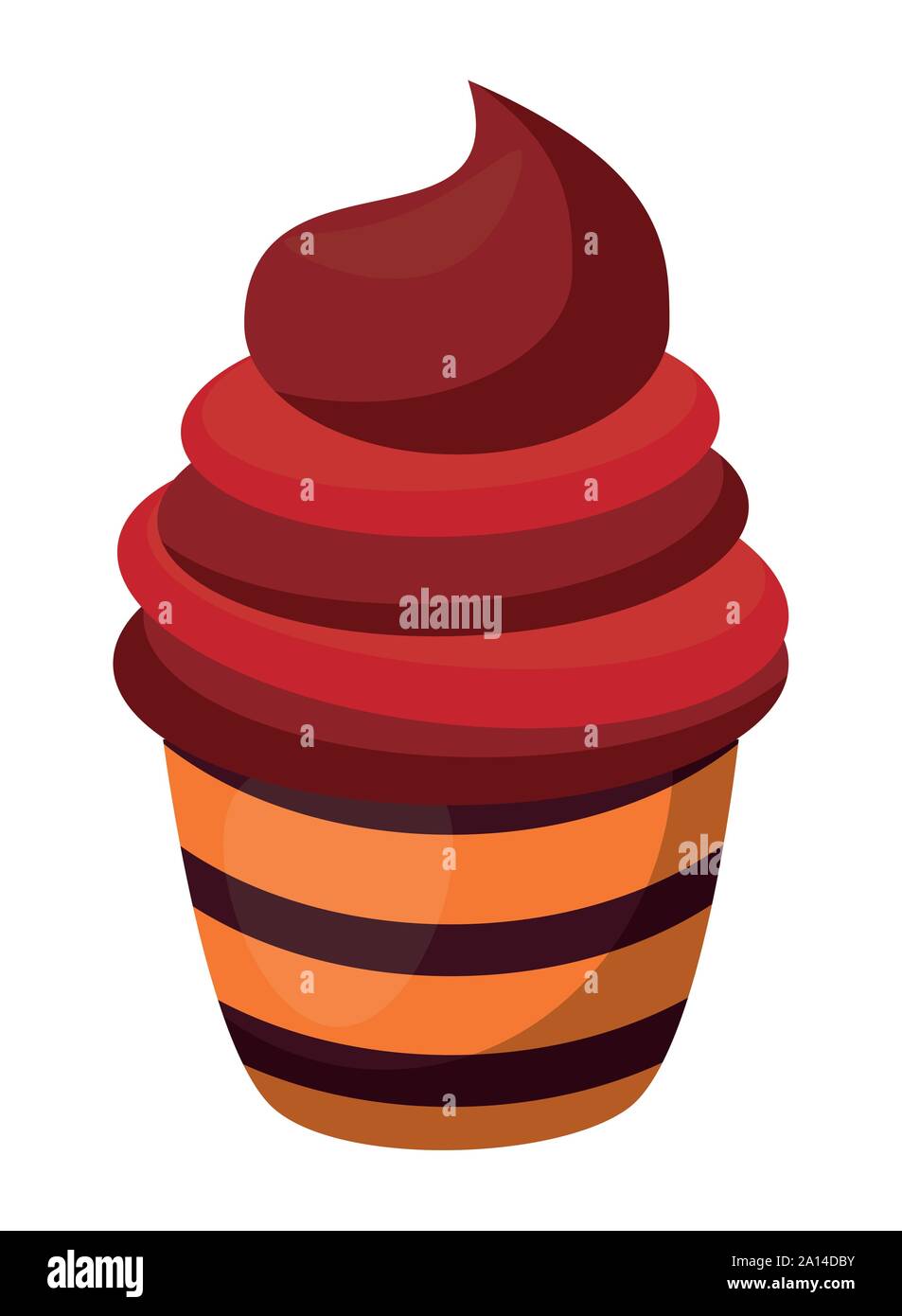 Flavored cake Stock Vector Images - Alamy