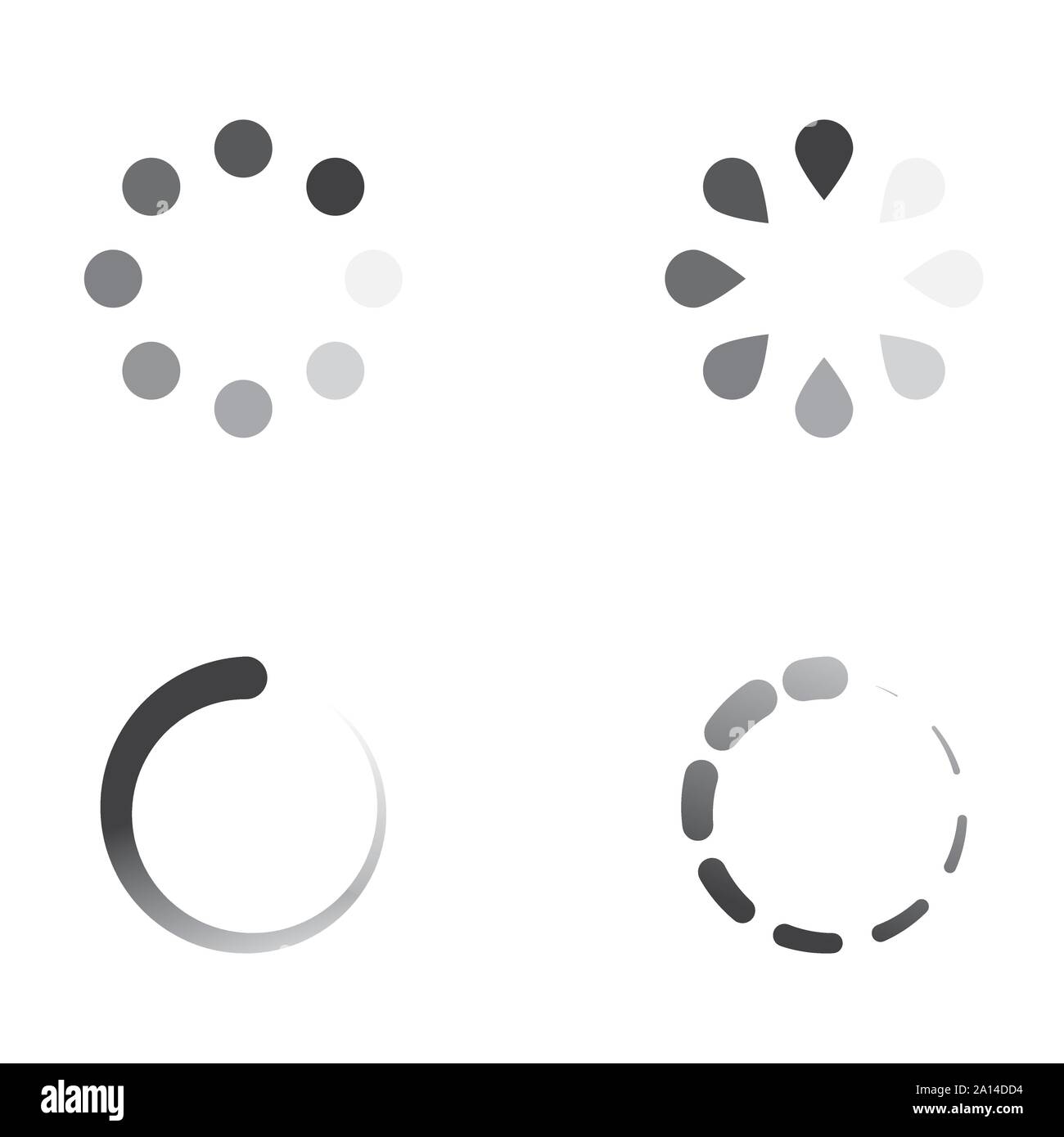 Loading vector icon illustration design template Stock Vector Image ...