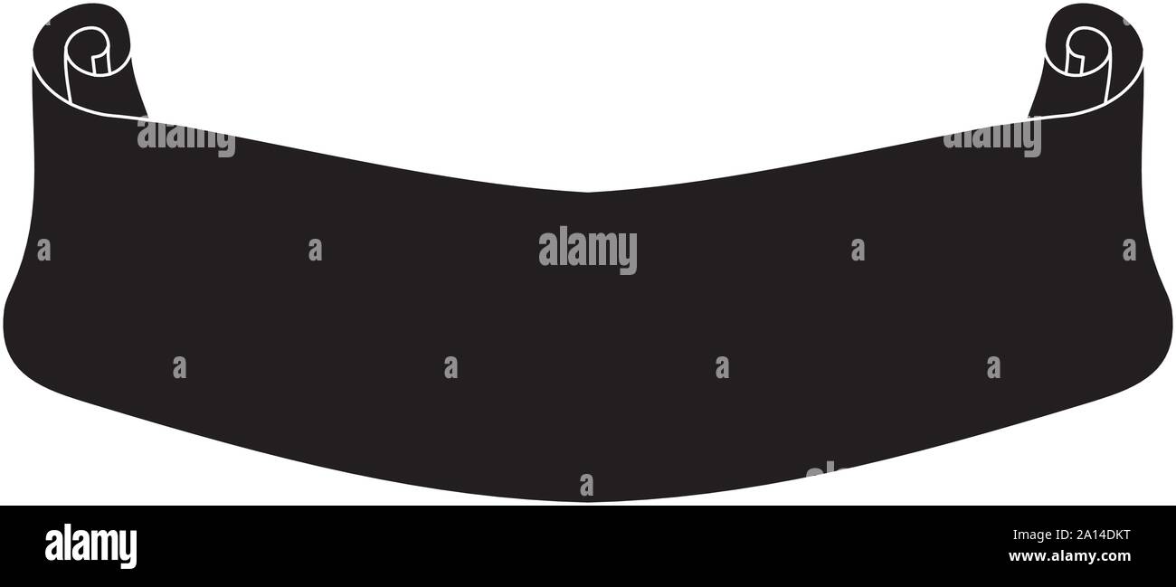 This is a illustration of Paper Title scroll Stock Vector Image & Art ...